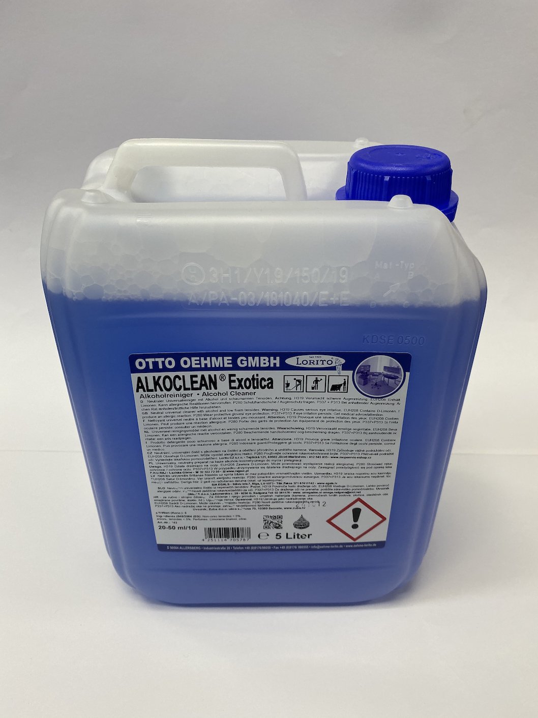 Alkoclean Scrubber Dryer Detergent (3 x 5L) – Nilquip Ltd